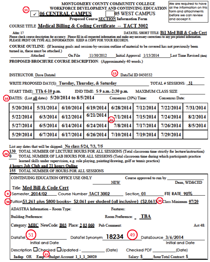 coned final gas checklist