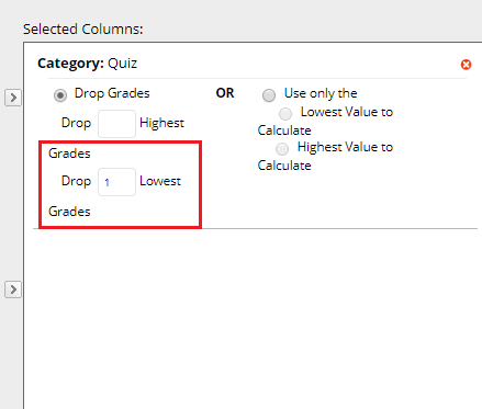 Faculty - Dropping Lowest Grade When Using a Total Column in the ...